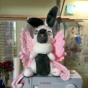 Sitting Rabbit Plush Animal Sewing Pattern .pdf Tutorial Bunny - Etsy