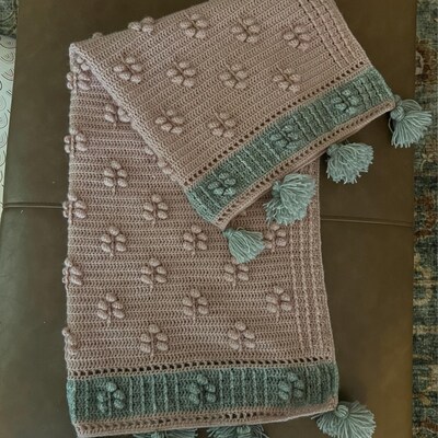 CROCHET PATTERN BUNDLE 3: Four Crochet Blanket Patterns/baby Afghan ...