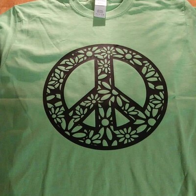 Peace Sign Bundle SVG, DXF, Png, Jpg, Peace Sign, Flowers, Bundle ...