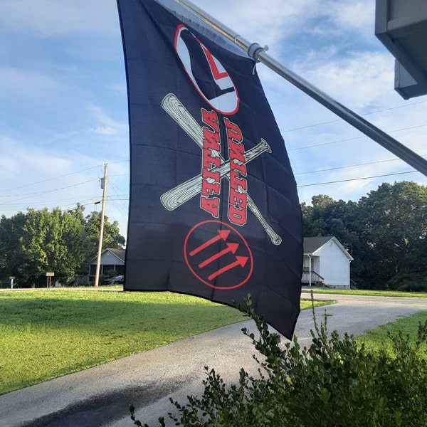 Anarcho-communism 2 3x5ft Flag Banner Anarchy Communist Communism ...