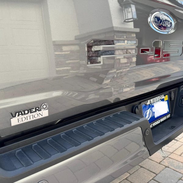 Custom Engraved Car Name Emblem Badge Black With Gray Customized Text ...