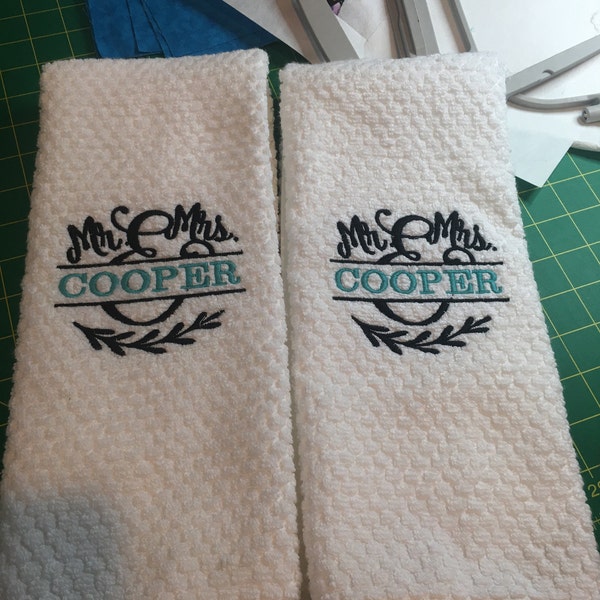 Mr & Mrs Split Machine Embroidery Design, Wedding Embroidery Designs ...