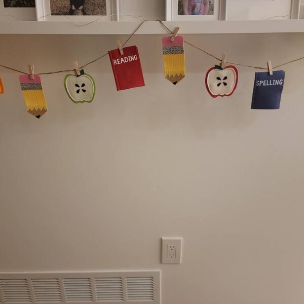 Back to School Banner // Classroom Decor // First Day of School // Back ...