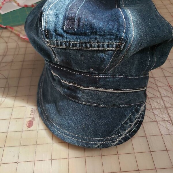 Baker Boy Cap Sewing Pattern: Unisex Newsboy Hat (PDF Pattern, 3 Sizes ...