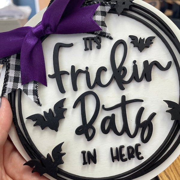 Surveillance Sign, Security Sign, Protected by FAFO, Warning Sign, Wood ...