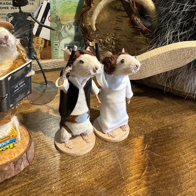 Taxidermy Mouse Pope Francis - Etsy