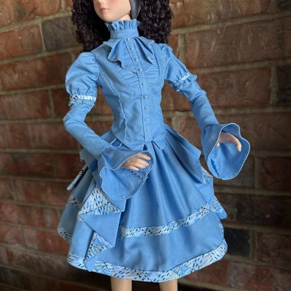 阿彩 1/3 BJD Doll Dress Pattern - Layered Pleated Skirt (hard, Not for ...