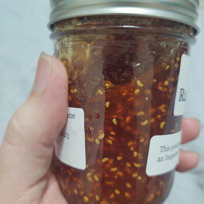 Golden Raspberry Jam, 8 Oz Jar, Oregon, Pacific Northwest - Etsy