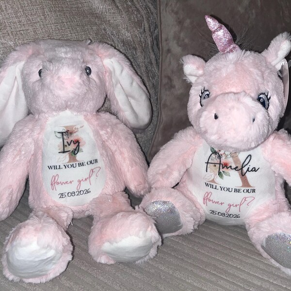 Page Boy Gift,page Boy Gift,will You Be My Page Boy?,flower Girl Teddy ...