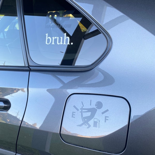 Bruh Sticker / Bruh Decal / Funny Decal / Funny Sticker / Car Decal ...