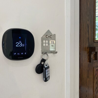 Personalised New Home Couples Key Holder - Etsy