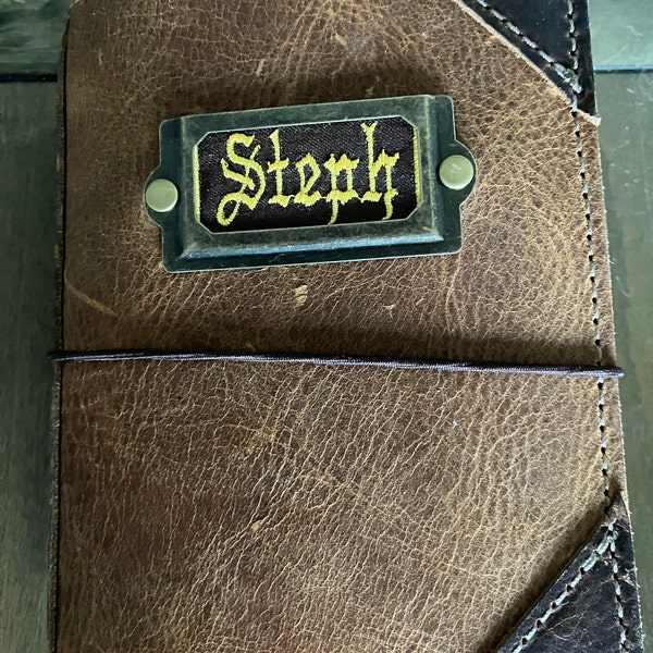 READY TO SHIP Leather Journal Sleeve Leather Planner Cover Planner ...