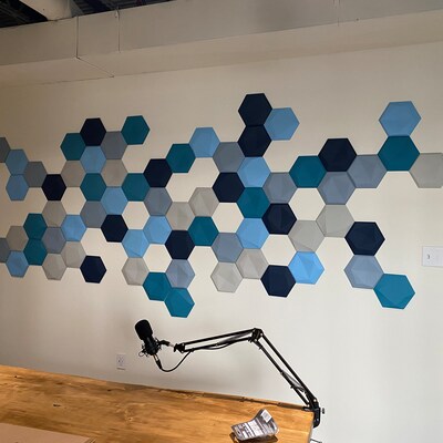 Decorative Soundproofing Tile PACK 50 TILES Acoustic Panel Studio Sound ...