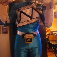 Dino Charge Aqua Ranger Cosplay Costume Full Set Cosplay Costume Custom ...
