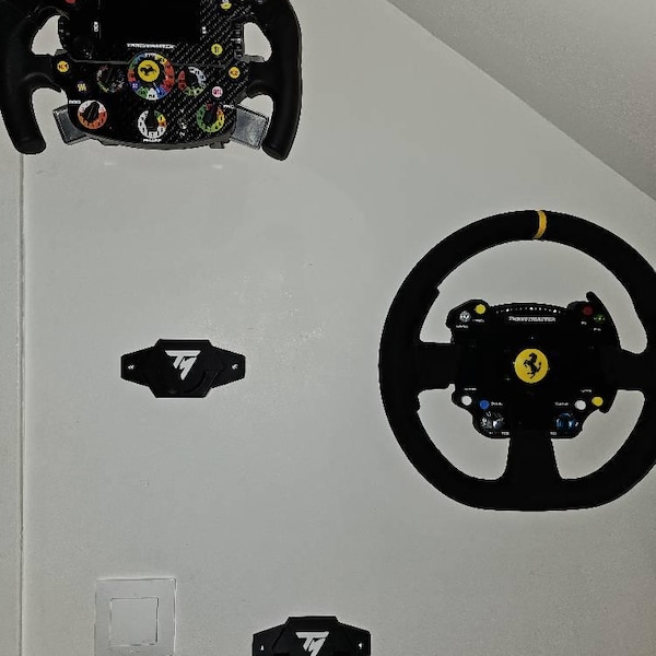 Thrustmaster Racing Wheel Wall Mount | Quick Release Wheel Holder | Sim ...