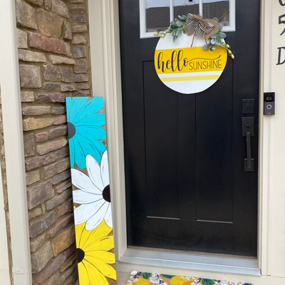 Flower Porch Signs Handpainted - Etsy