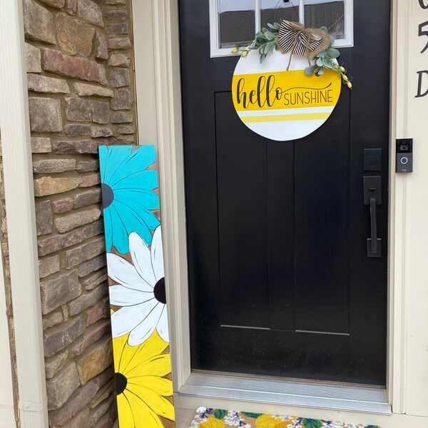 Flower Porch Signs Handpainted - Etsy