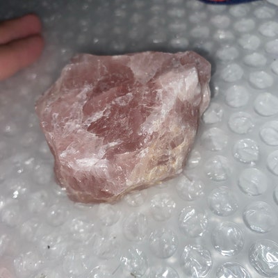 Raw Rose Quartz Deep Pink Calming Rose Quartz Energy - Etsy