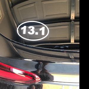 13.1 Half Marathon Decal, 13.1 Decal, 13.1 Sticker, Runners Decal ...