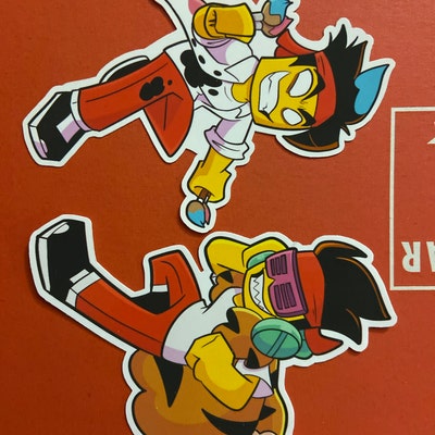 LMK Cute Chibi Matted Stickers - Etsy