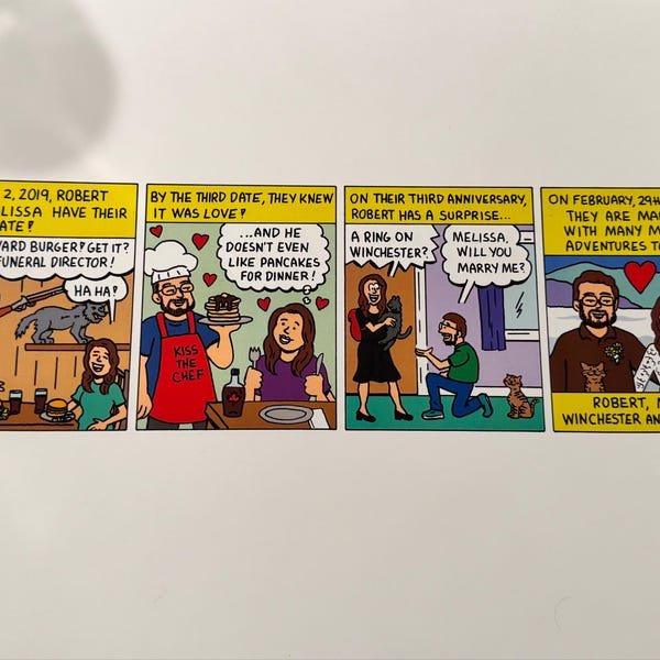 Personalized Comic Strip Made to Order - Your Storyline - Etsy