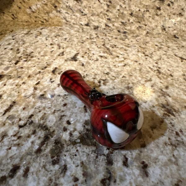 Spider-man 4" Glass Smoke Bowl Tobacco Pipe Smoking Pipes Bowls Heavy ...