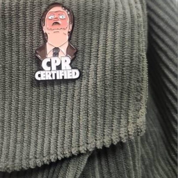 You Tried Gold Star Enamel Lapel Pin Brooch | Meme for Kids Teens ...