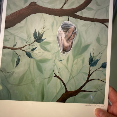 Metamorphosis Phase 2:fine Art Print of Original, Surreal Oil Painting ...