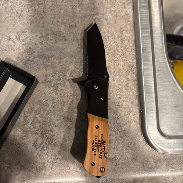 Dad Pocket Knife, Dad Gift, Best Dad Gift, Father’s Day Gift, #1 Dad ...