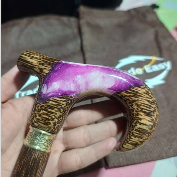 Resin Walking Cane | Antique Walking Cane | Palm Wood Walking Stick ...
