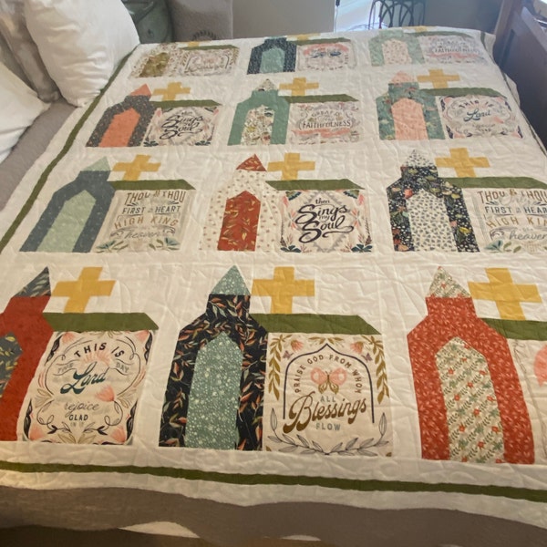 Firm Foundation PDF Quilt Pattern - Etsy