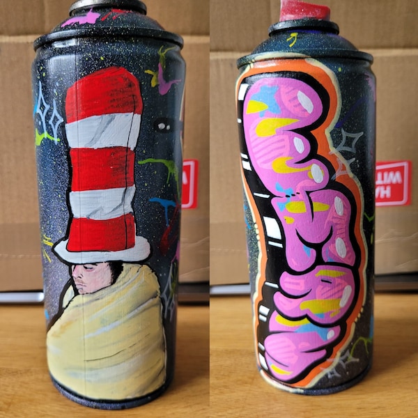 Custom Graffiti/street Art on Spray Cans - Etsy
