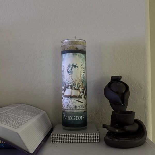 Ancestor Witchcraft Candle | Candle for Ancestral Spirits and Spells - Etsy