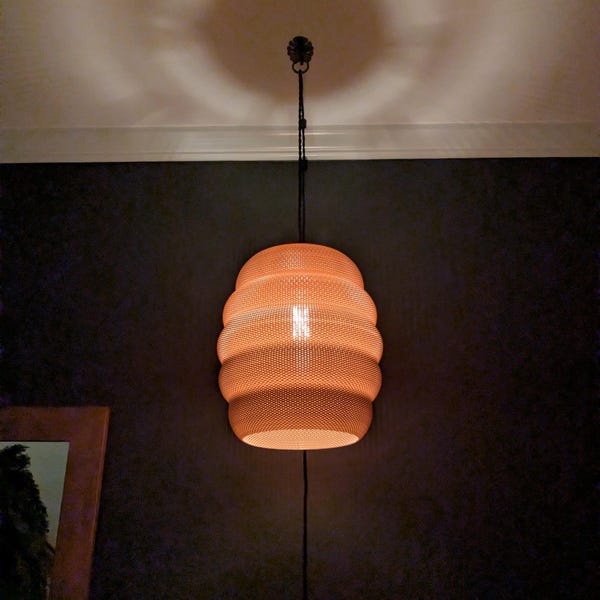 Lunfardo Bee Hive Lamp Shade | Home Decor | Gift Idea | Geometric ...