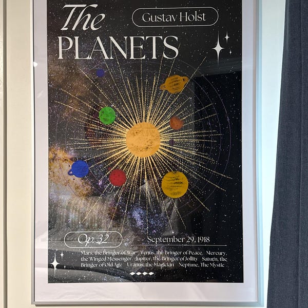 Johann Sebastian Bach Poster, Music Teacher Gift, Classical Music ...