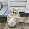 Massive Fire Hydrant Statue Large Water Pomp Figurine Concrete Fire ...