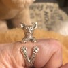 Handmade Cockapoo Cuddle Wrap Ring in Sterling Silver or 14k Gold - Etsy