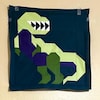 PDF Quilt Block Pattern – Stegosaurus – Dinosaur Quilt - Etsy