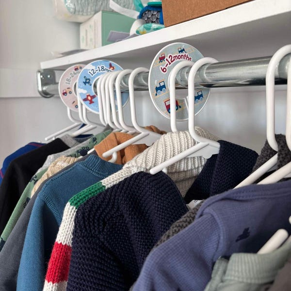 Create Your Own Set of 5 Closet Clothing Dividers - Etsy