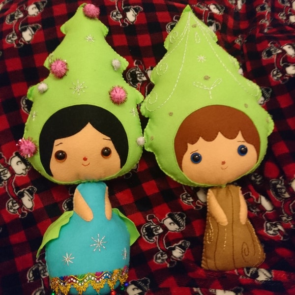 Christmas Tree Elves (PDF Pattern) - Etsy Australia