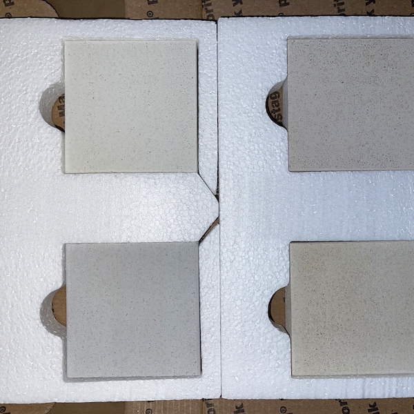 Four Cast Stone Color Samples - Etsy