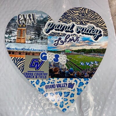 Aesthetic College Themed Collage Canvas-customizable for Any College ...