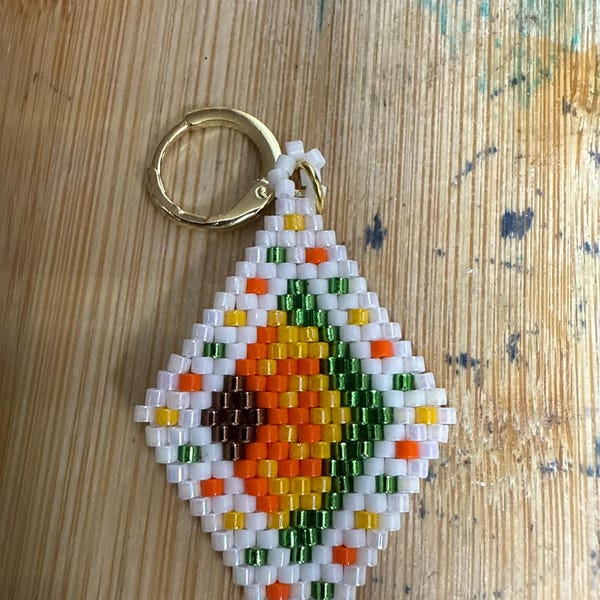 Sunflower Earrings Brick Stitch Pattern - Etsy