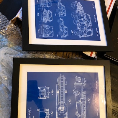 Patent Print Framed Decor Patent Frame Patent Wall Art Historic Picture ...