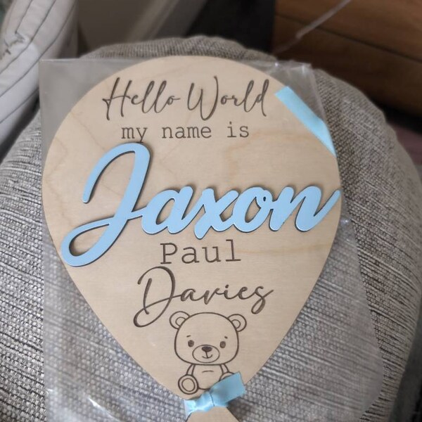 Baby Pregnancy Announcement Sign, Baby Scan Wooden Sign, Due Date ...