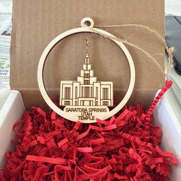 Boise Idaho Temple Ornament - LDS Gift - Mormon Gift - Missionary Gift ...