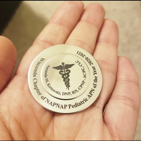 Engraved NP Pin - Nurse Practitioner Pin - Nurse Pinning Ceremony ...