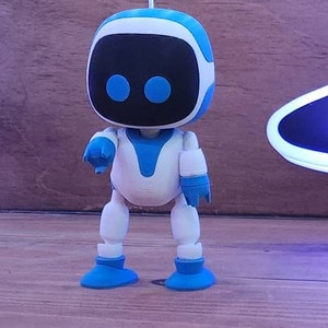 Astro's Playroom Inspired 3D Print Articulated Robot Astrobot ...