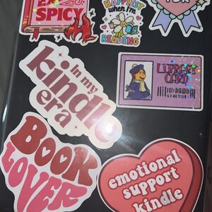Hand Necklace Sticker Kindle Sticker Bookish Sticker Book Lover Sticker ...