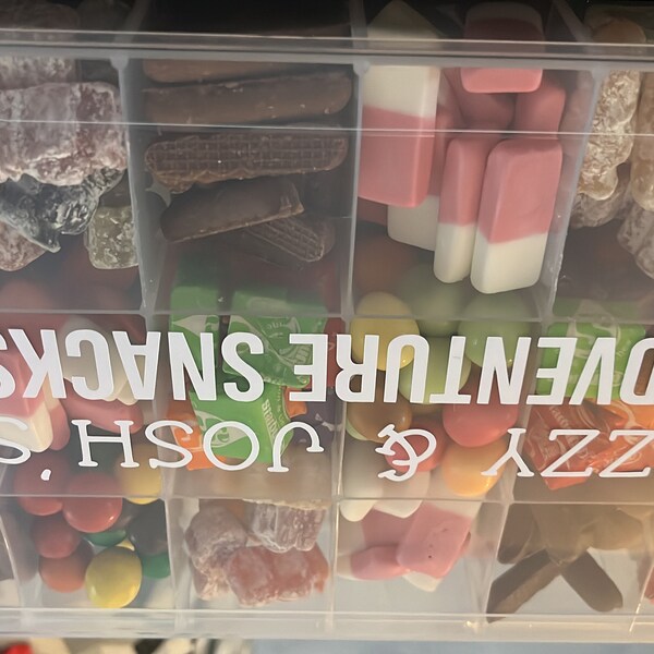 Personalised Travel Snacks Box | FOOD SAFE | Plane Snacks | Road Trip ...